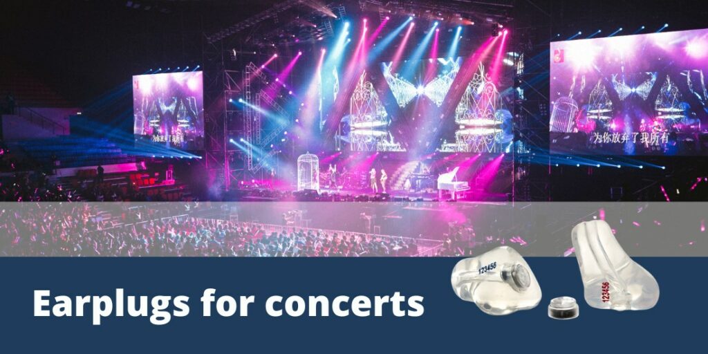 Ear Plugs for Concerts, Music Events and Musicians