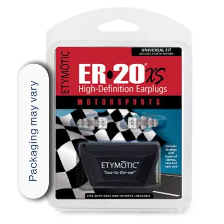 ER-20XS High definition earplugs for motorsports