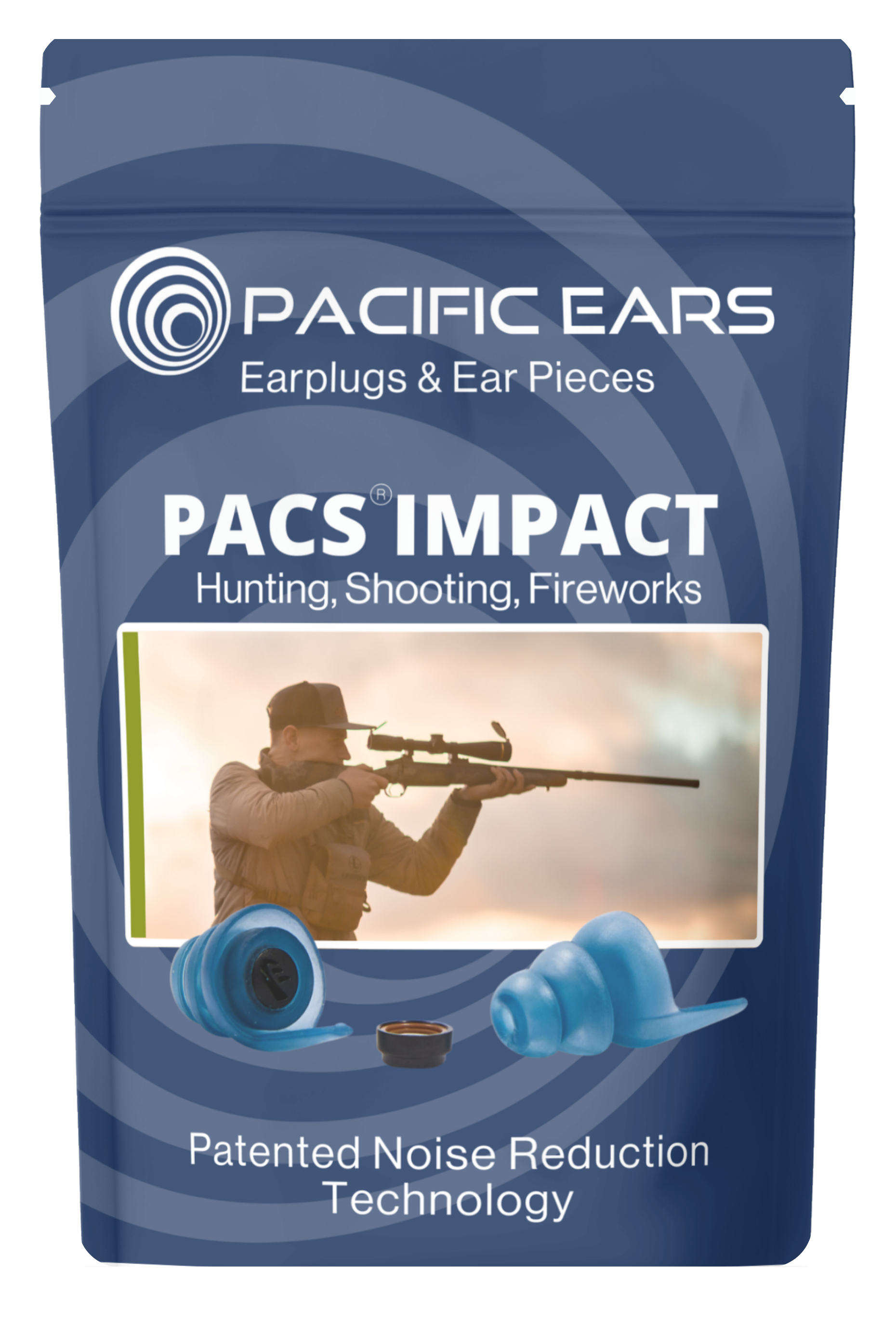 Buy PACS Impact Earplugs | Best Noise Reduction for Hunters & Shooters